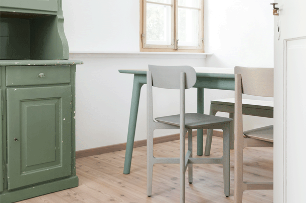 Wooden or Upholstered Bench E8 BANK - Zeitraum Sustainable Furniture