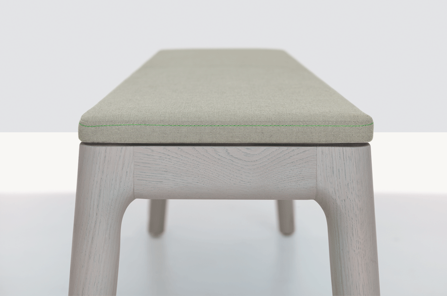 Wooden or Upholstered Bench E8 BANK - Zeitraum Sustainable Furniture