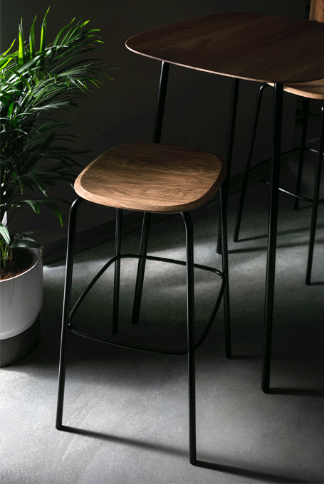 Kitchen stool and Barstool OKITO STOOL - Zeitraum Sustainable Furniture