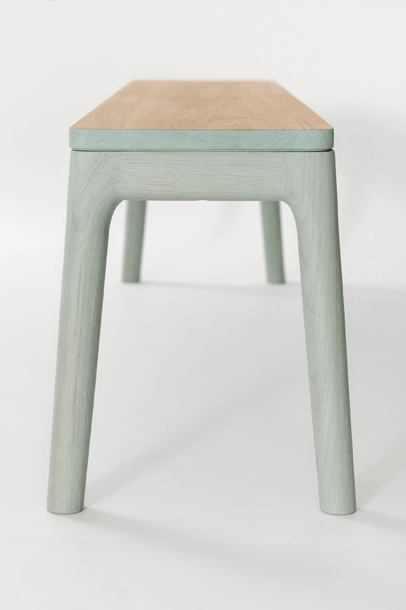 Wooden or Upholstered Bench E8 BANK - Zeitraum Sustainable Furniture