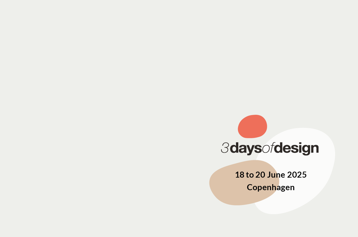 3daysofdesign 2025 - Zeitraum Sustainable Furniture